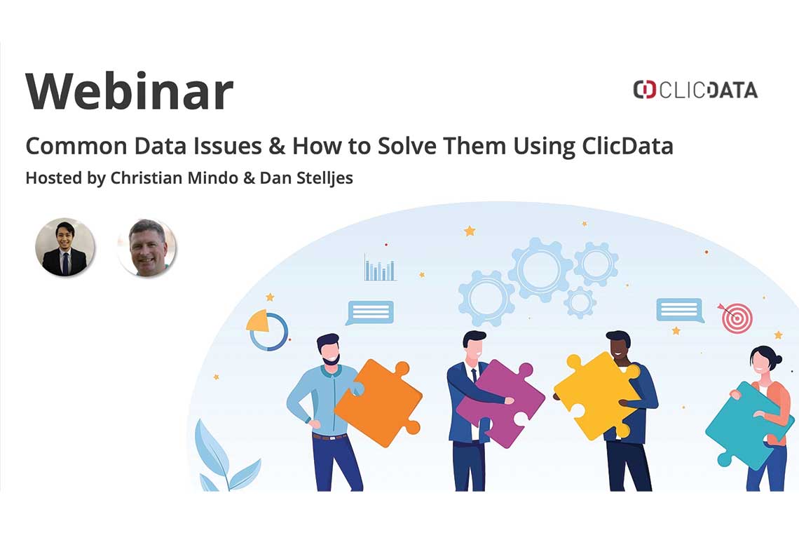 ClicData Webinars: Common Data Issues & Solving Them Using ClicData