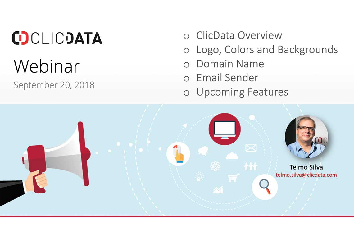 White Label & UI Customization - ClicData Webinar